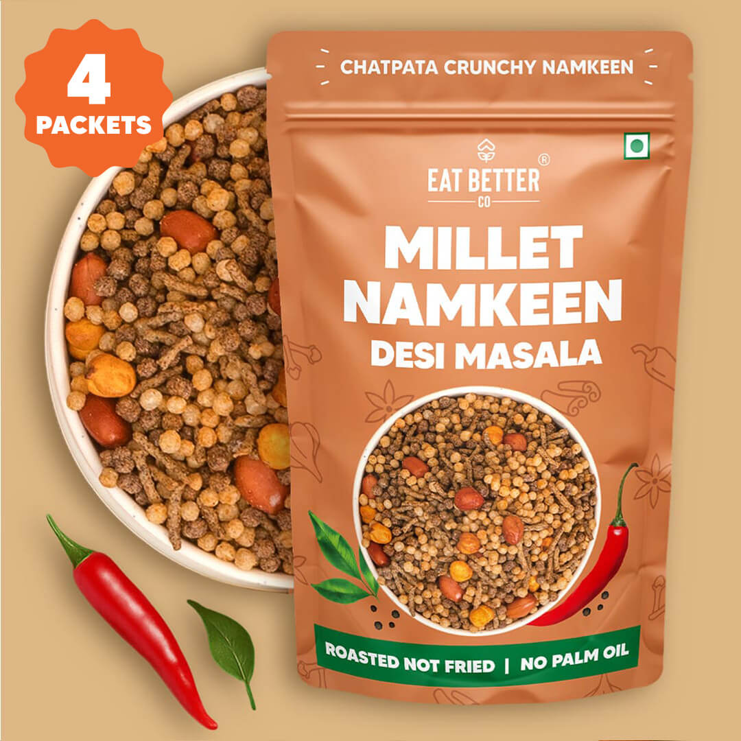 Crispy Millet Mixture - Mast Masala - Healthy Namkeen - Healthy Snack ...