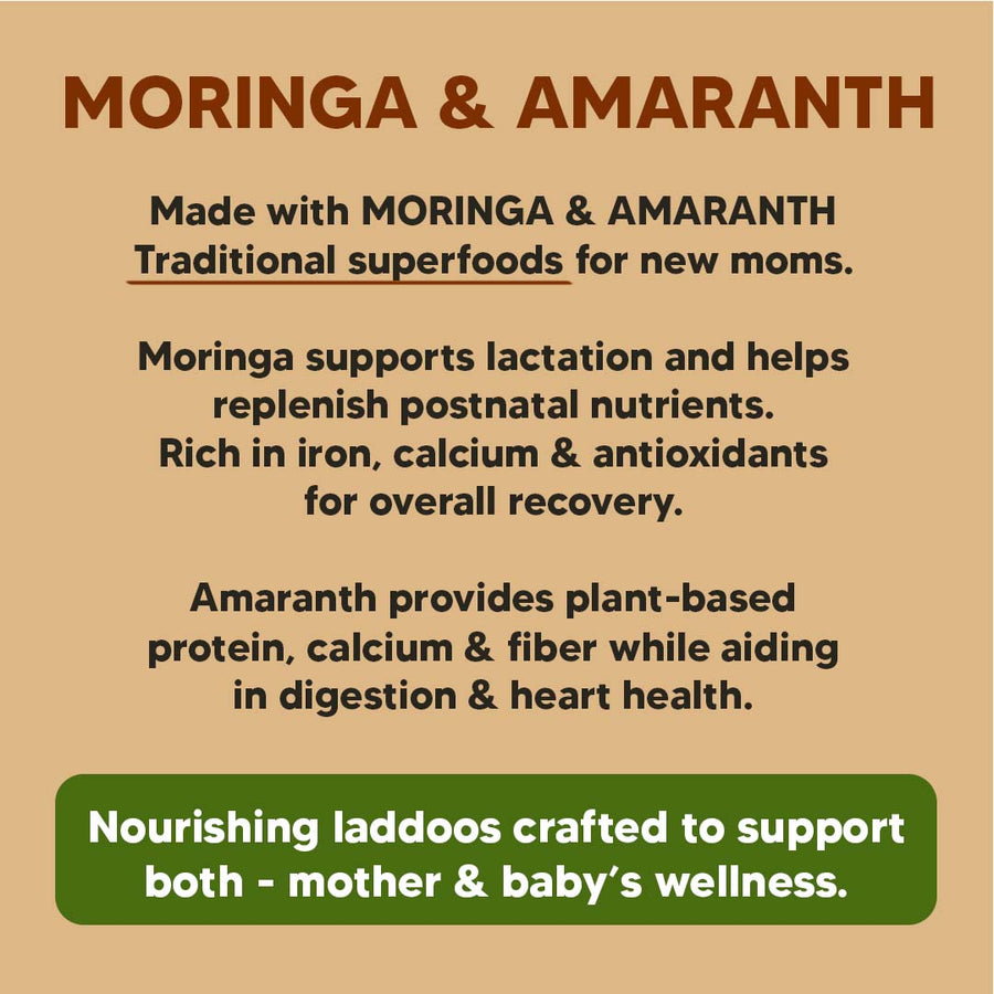 Lactation Laddoos - Moringa & Amaranth – Eat Better Co