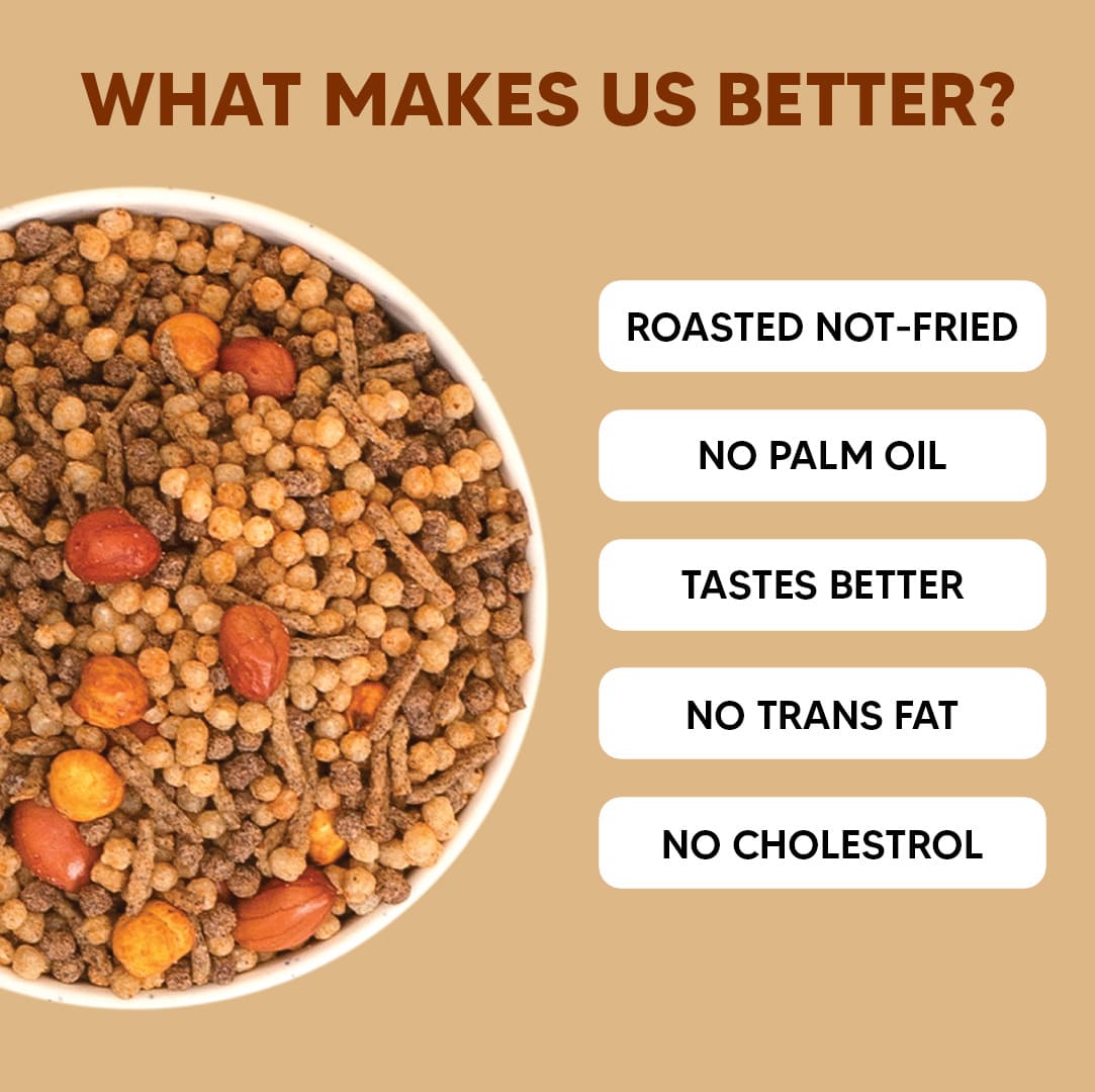 Crispy Millet Mixture - Mast Masala - Healthy Namkeen - Healthy Snack ...