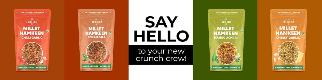 Crispy Millet Mixture - Mast Masala - Healthy Namkeen - Healthy Snack ...