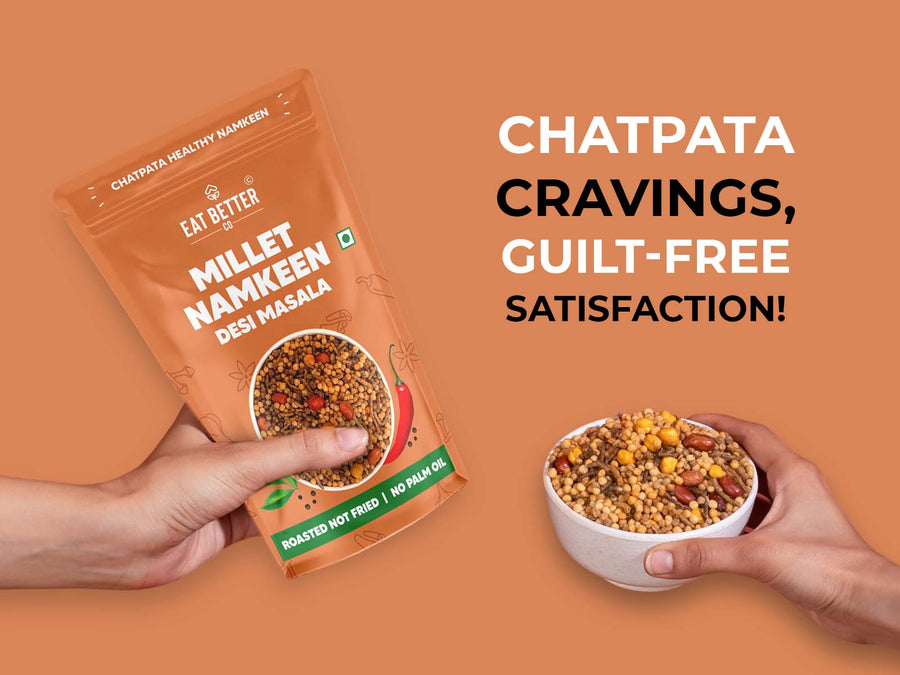 Crispy Millet Mixture - Mast Masala - Healthy Namkeen - Healthy Snack ...