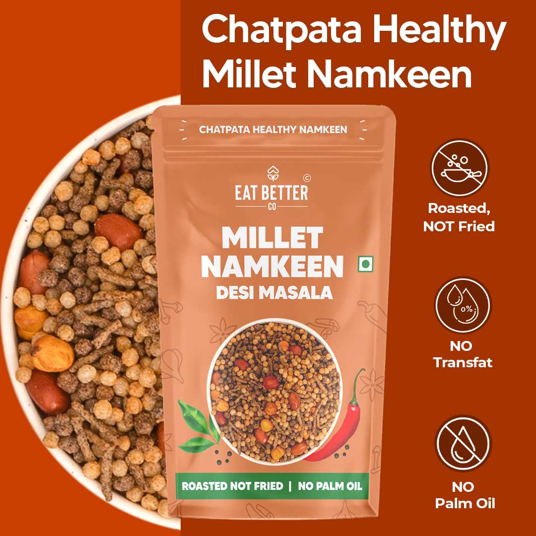 Crispy Millet Mixture - Mast Masala - Healthy Namkeen - Healthy Snack ...