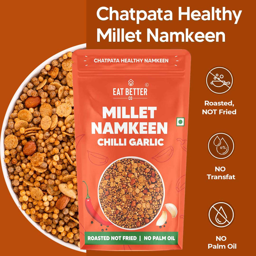 Crispy Millet Mixture - Mast Masala - Healthy Namkeen - Healthy Snack ...