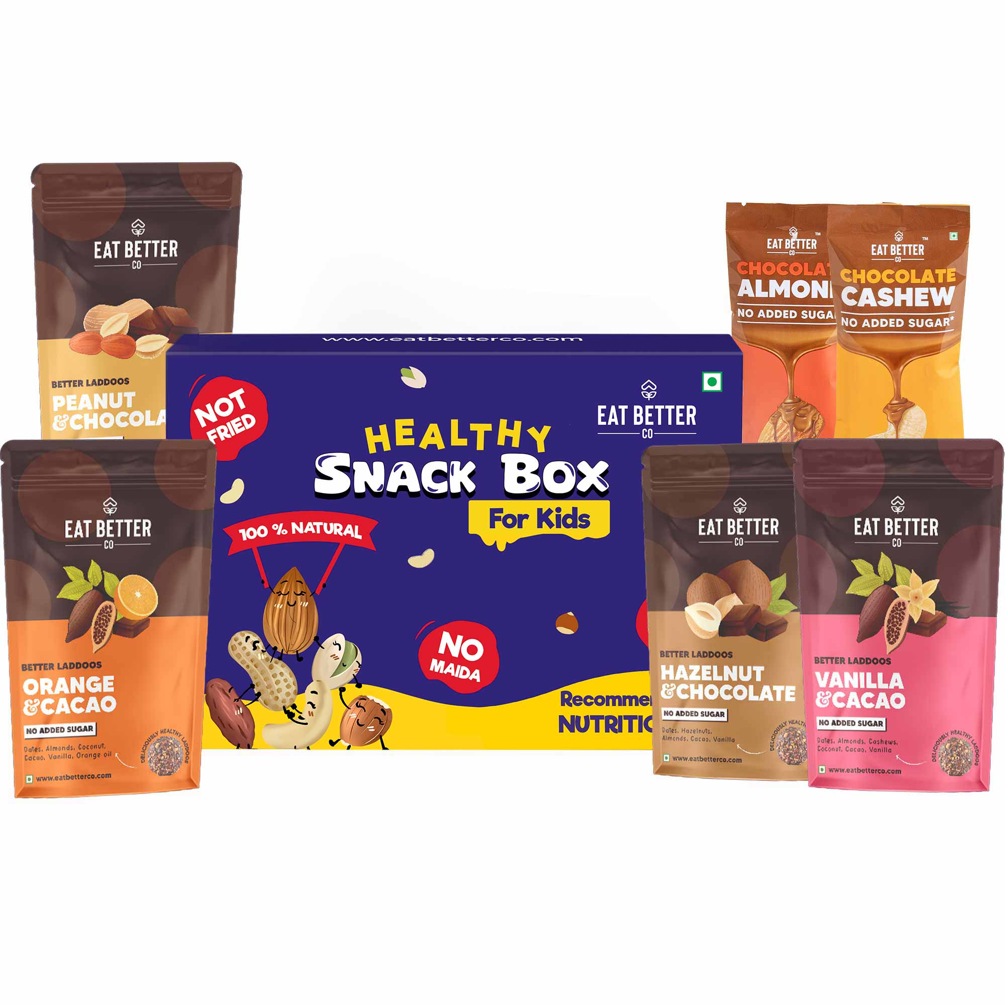 Healthy Snack Box for Kids - Six Snacks Combo – Eat Better Co