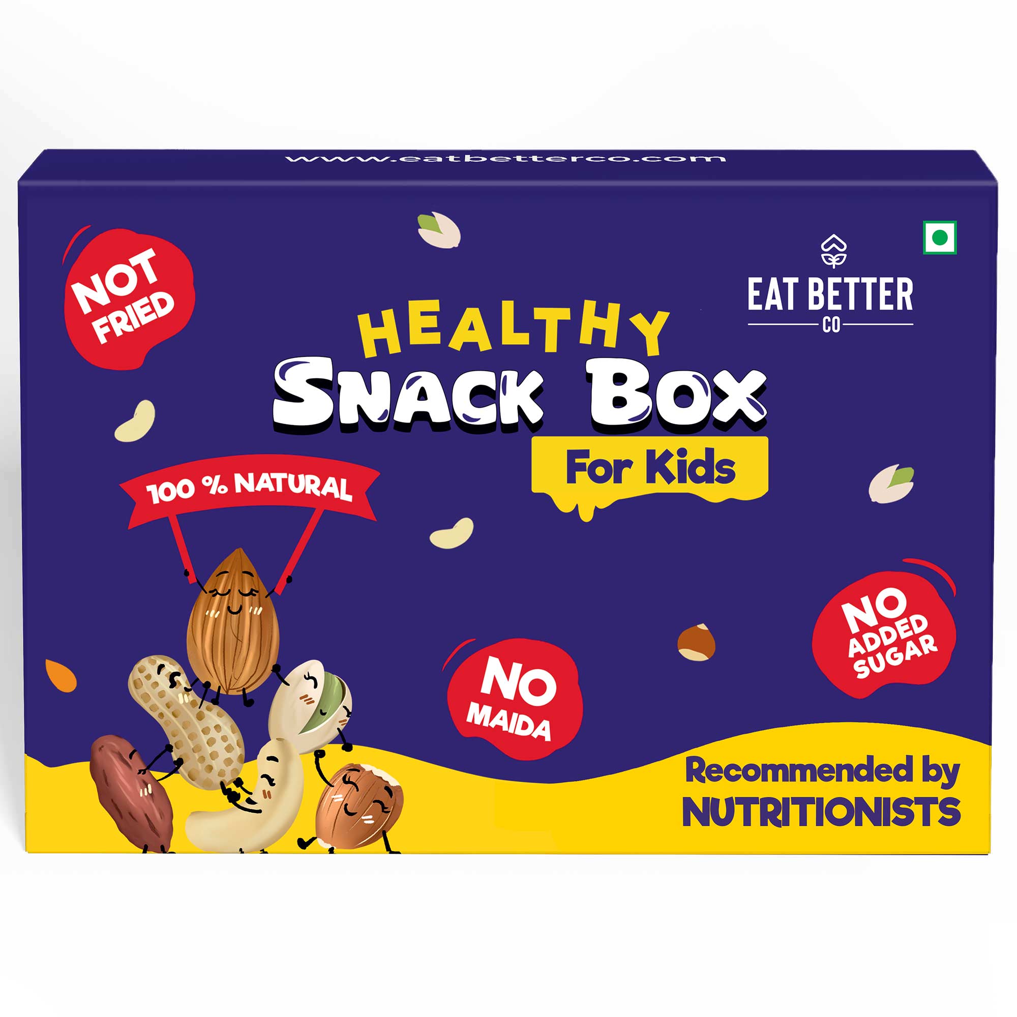 Healthy Snack Box for Kids - Nutritious Evening snacks and Healthy Cho ...