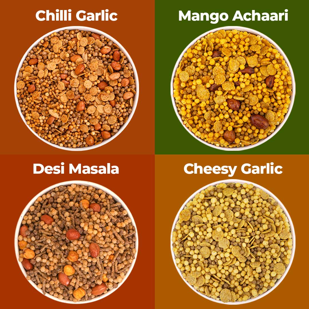 Crispy Millet Mixture - Mast Masala - Healthy Namkeen - Healthy Snack ...