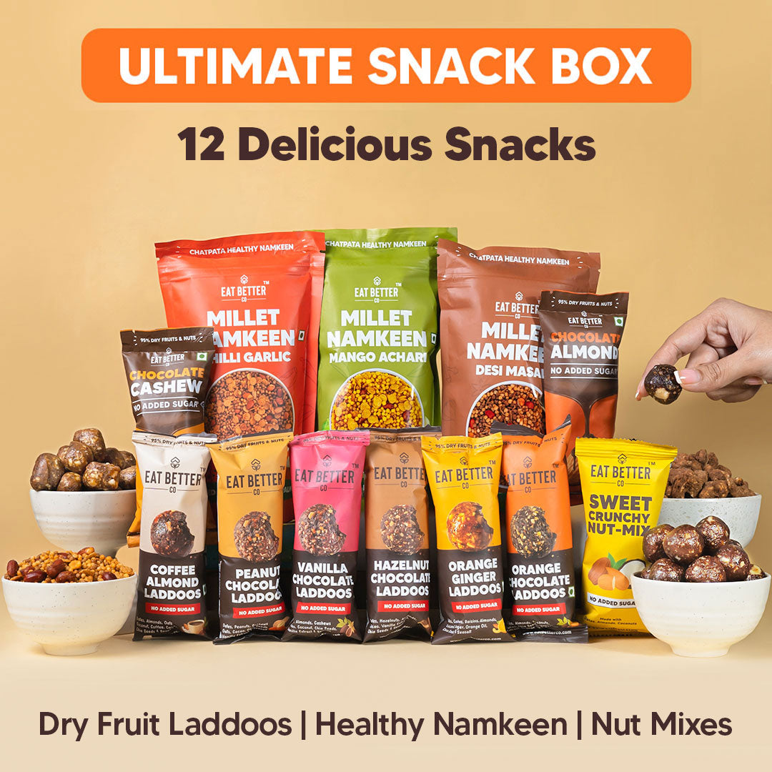 Ultimate Snack Box - Combo of 12 Healthy Snacks – Eat Better Co