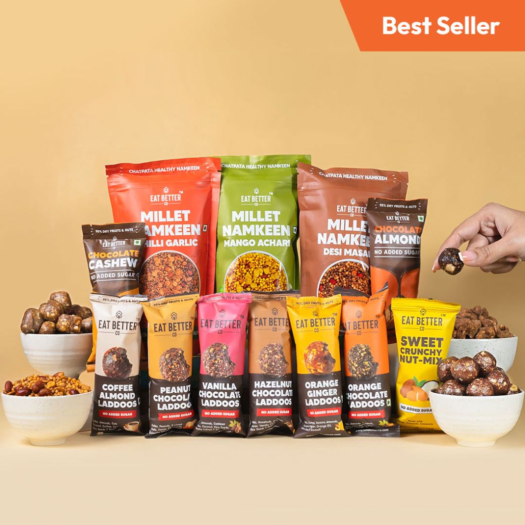 Ultimate Snack Box - Combo of 12 Healthy Snacks – Eat Better Co